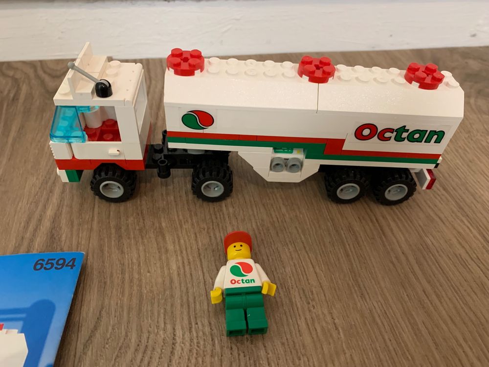 Vintage Lego 6594 Octan Tank Truck + Anleitung (Gebraucht) in ...