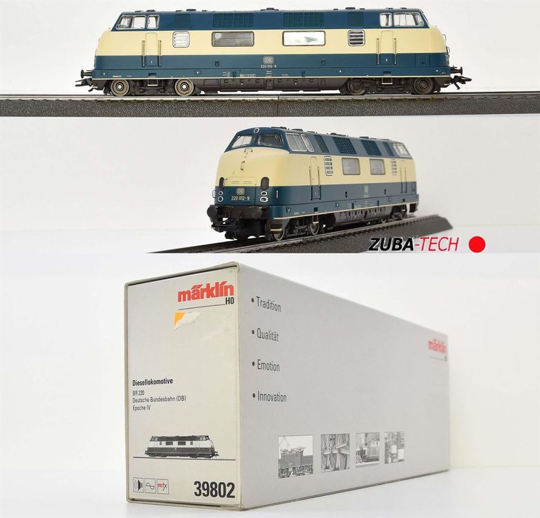 Märklin 39802 Diesellok BR 220 DB H0 WS (Gebraucht) in St. Gallen für ...