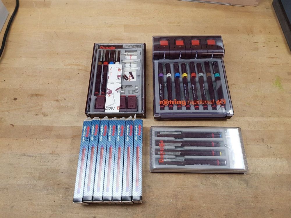 rotring rapidographen (Gebraucht) in für CHF 94 – mit Lieferung auf ...
