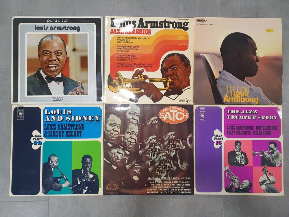 Louis Armstrong LP Sammlung (Gebraucht) in Stetten (SH) für CHF 1 – mit Lieferung auf Ricardo kaufen