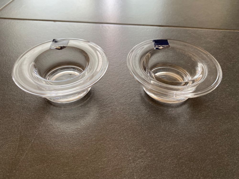 LEONARDO 2 Teelichthalter Glas (Gebraucht) in Wallenried für CHF 4 ...