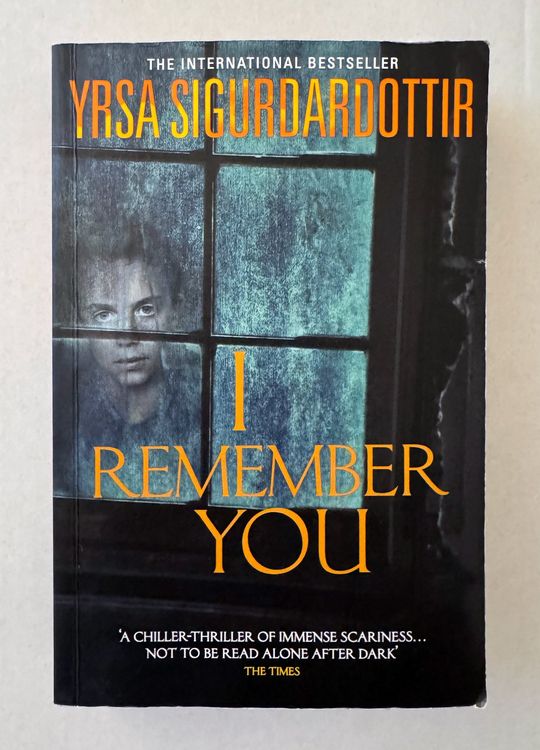 I Remember You, Yrsa Sigurdardottir, Isländischer Roman EN (Gebraucht ...