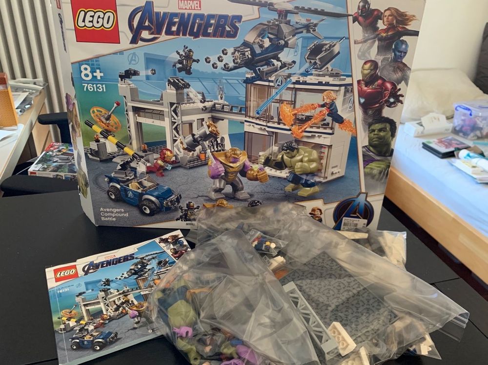 Lego Marvel Avengers 76131 Avengers Compound Battle mit OVP (Gebraucht ...