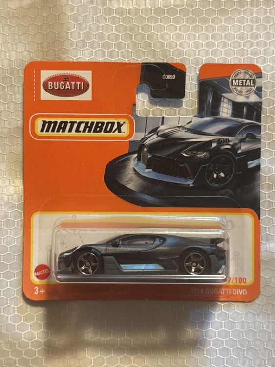 Matchbox Bugatti Divo (Neu (gemäss Beschreibung)) in Guntershausen für ...
