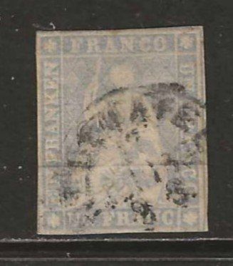 1855 : Strubel Nr. 27C , 1. Fr. - KP 1300.-- (Gebraucht) in Gümligen für CHF 31 – mit Lieferung ...