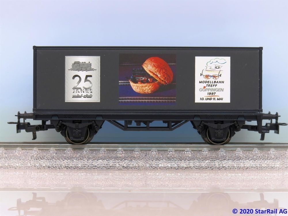 Märklin 44263 Containerwagen Göppingen Modellbahntreff 1997 (Neu und ...