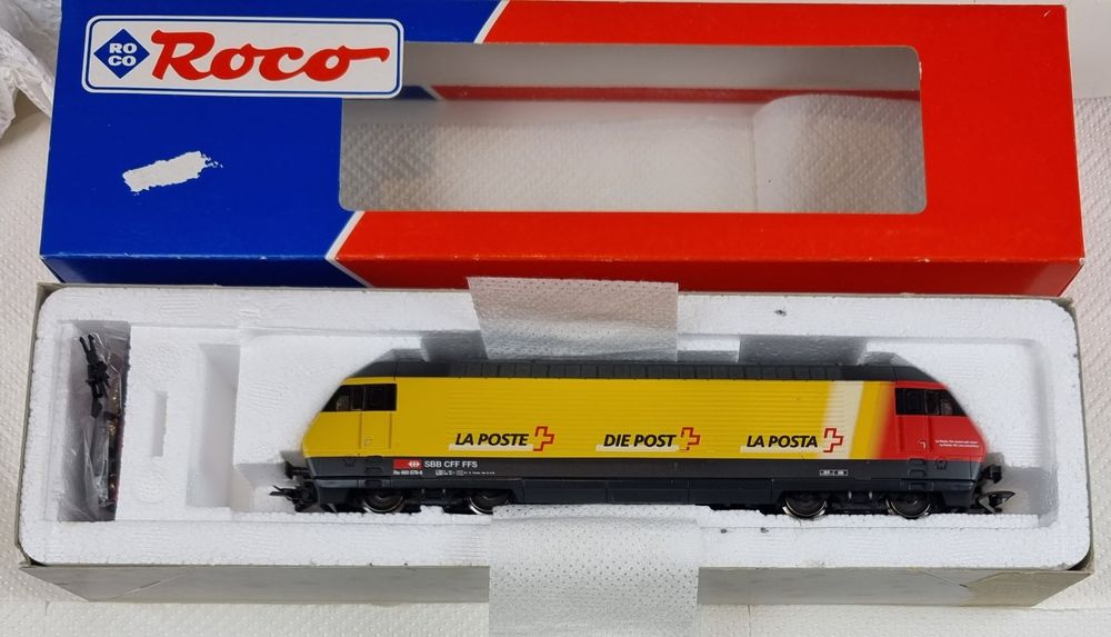 ROCO 43655 Re 460 SBB Post70 H0 DC digital 1:87 (Neu (gemäss ...