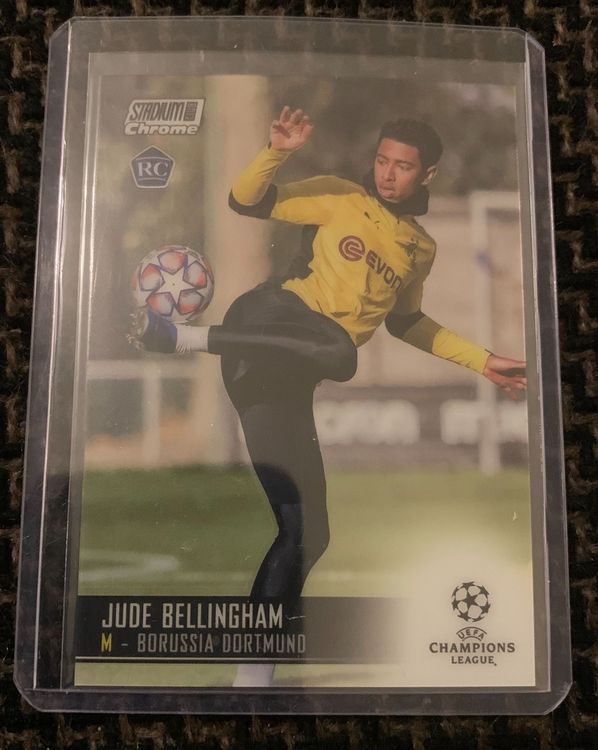 Super Jude Bellingham Topps Stadium Club Chrome Rookie Card | Kaufen ...