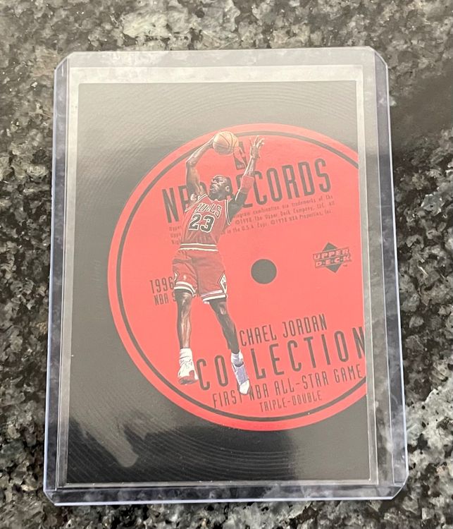 NBA Michael Jordan Records Collection Card (Neu (gemäss Beschreibung ...