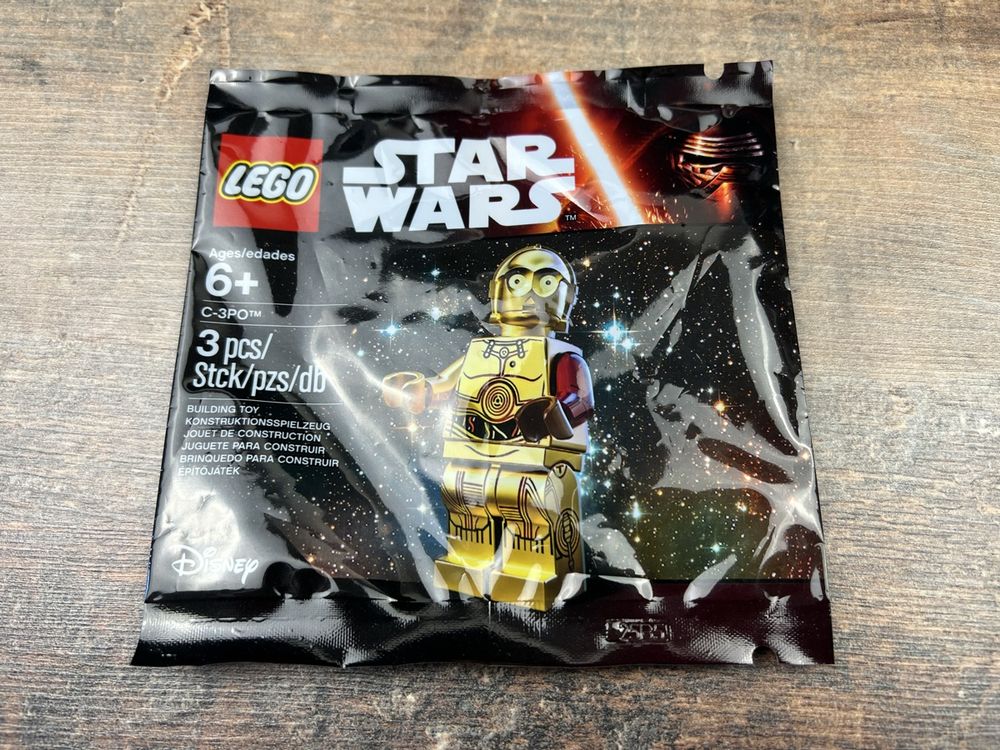 Lego Polybag Starwars C3PO C-3Po Red arm (Neu und originalverpackt) in ...