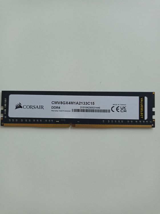 Corsair CMV8GX4M1A2133C15 Value Select 8GB RAM DDR4 2133 | Kaufen auf Ricardo