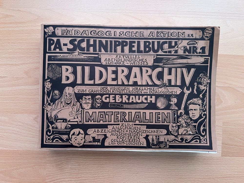 PA-Schnippelbuch Nr. 1 von 1981 in sehr gutem Zustand - KULT (Gebraucht ...