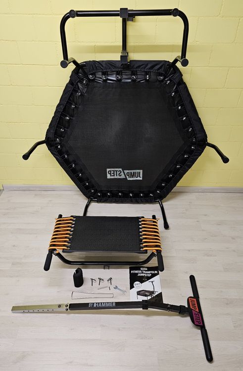 Hammer Fitness JumpStep - Fitnesstrampolin mit Step-Board | Kaufen auf ...