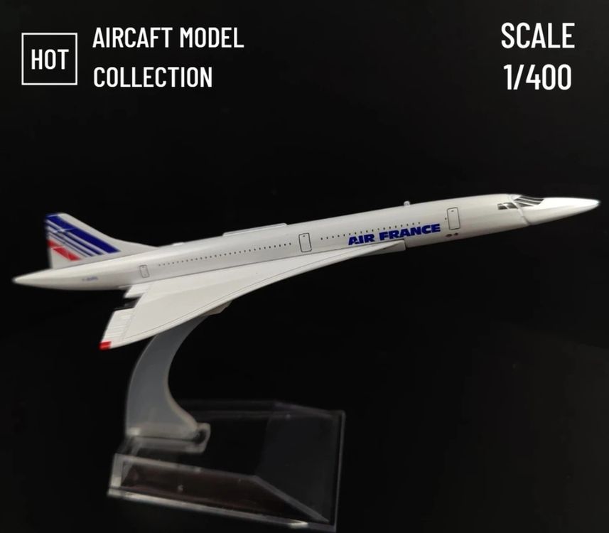 Avion métal 1400 Concorde Air France | Kaufen auf Ricardo