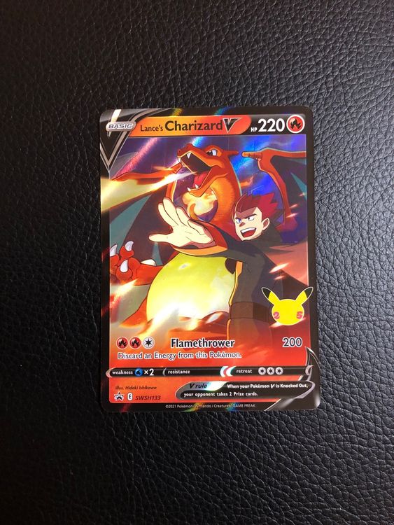Celebrations Lance's Charizard V Promo SWSH133 Ab 1 | Kaufen auf Ricardo