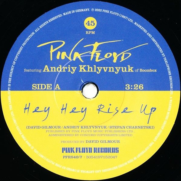 Pink Floyd Featuring Andriy Khlyvnyuk* – Hey Hey Rise Up | Kaufen auf ...