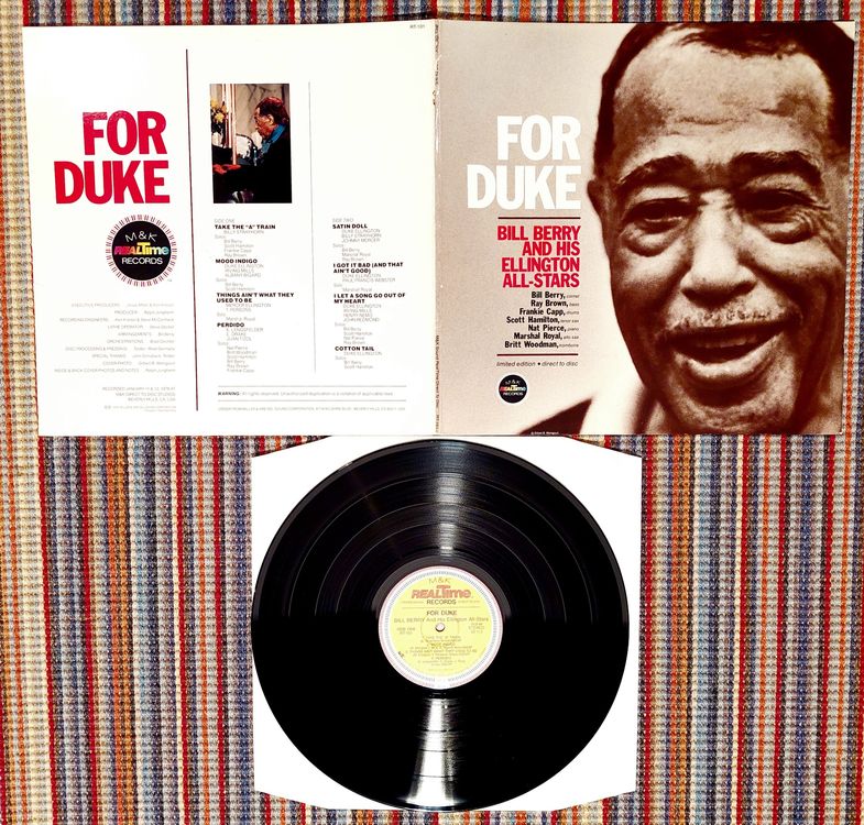 Bill Berry & His Ellington All-Stars - For Duke (Audiophile) (Gebraucht ...