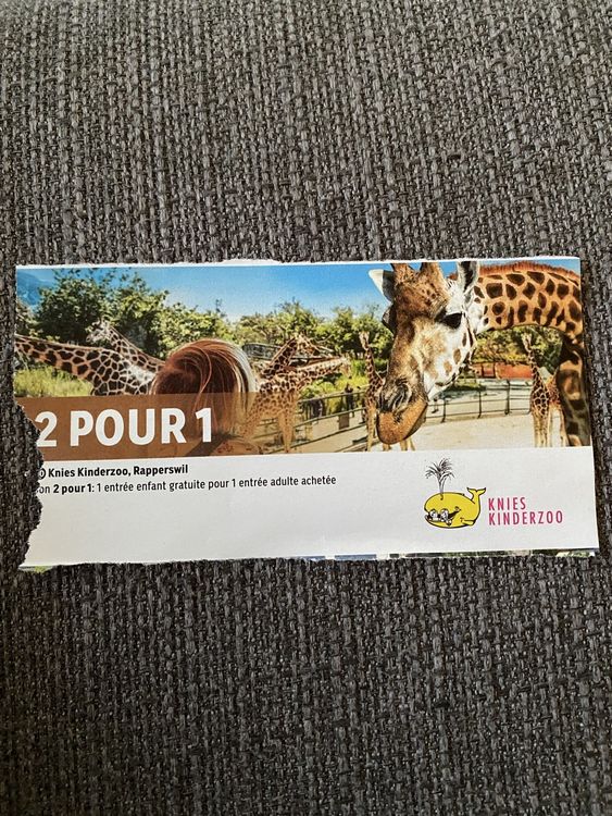 Knies kinderzoo Rapperswil bon de réduction (Neu und originalverpackt) in Chamoson für CHF 2 ...