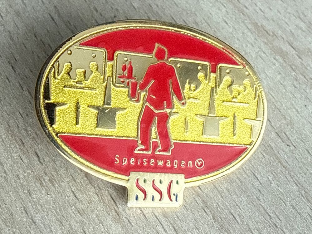 Pin Speisewagen SSG ( Vergoldet ) (Gebraucht) in Glattbrugg für CHF 1 ...