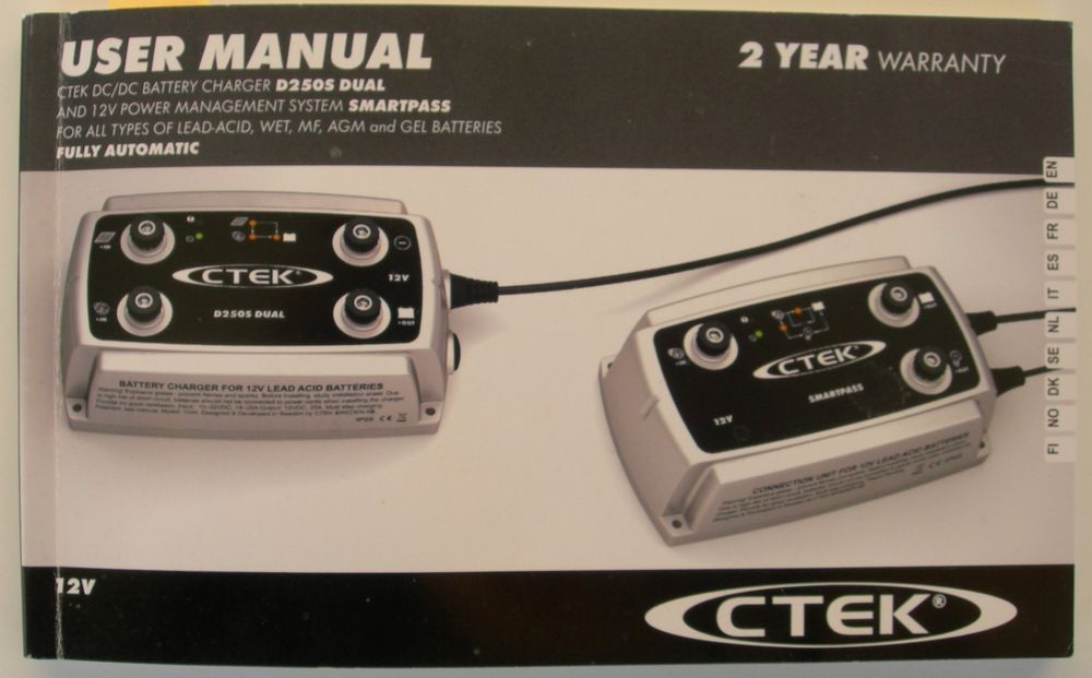 CTEK 250S Dual (Gebraucht) in Fürigen für CHF 90 – mit Lieferung auf ...