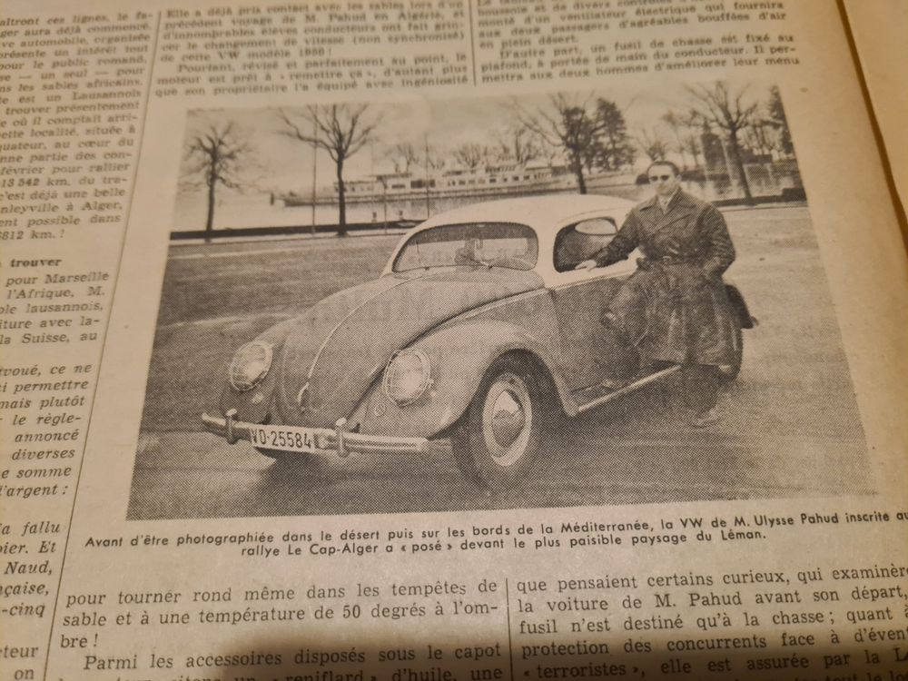 VW KAFER , VW COCCINELLE , JANVIER 1956 RA , OLDTIMER (Gebraucht) in ...