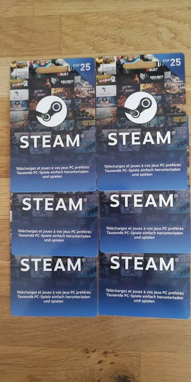 STEAM Karten (Neu (gemäss Beschreibung)) in Flims Waldhaus für CHF 125 ...