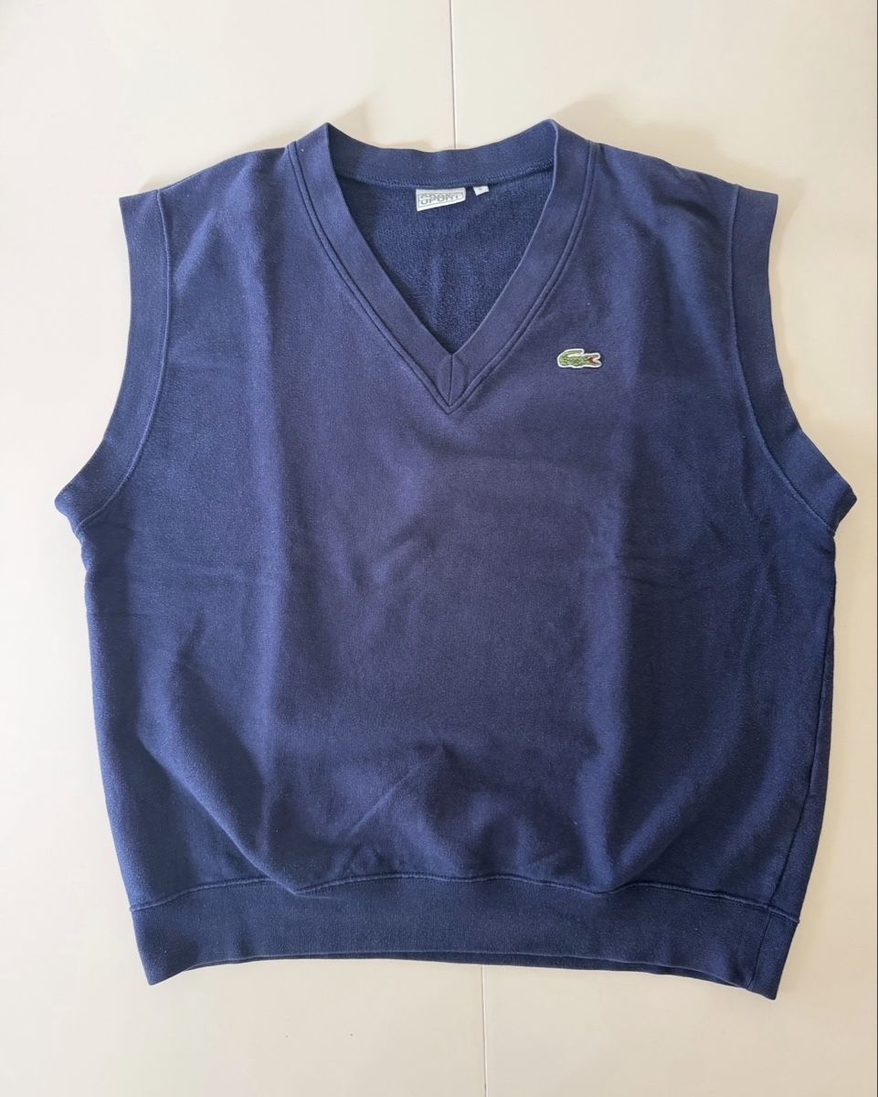 Lacoste Sport Pullunder, marineblau (Gebraucht) in Zürich für CHF 7 ...