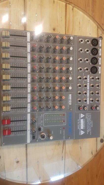 Phonic MM122 12 Kanal Mischpult Mixer (Gebraucht) in Oberbuchsiten für ...