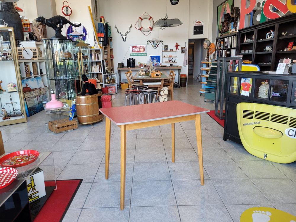 Centa Table Küchentisch Kelco Rot Holztisch. 1970 J. (Gebraucht) in ...