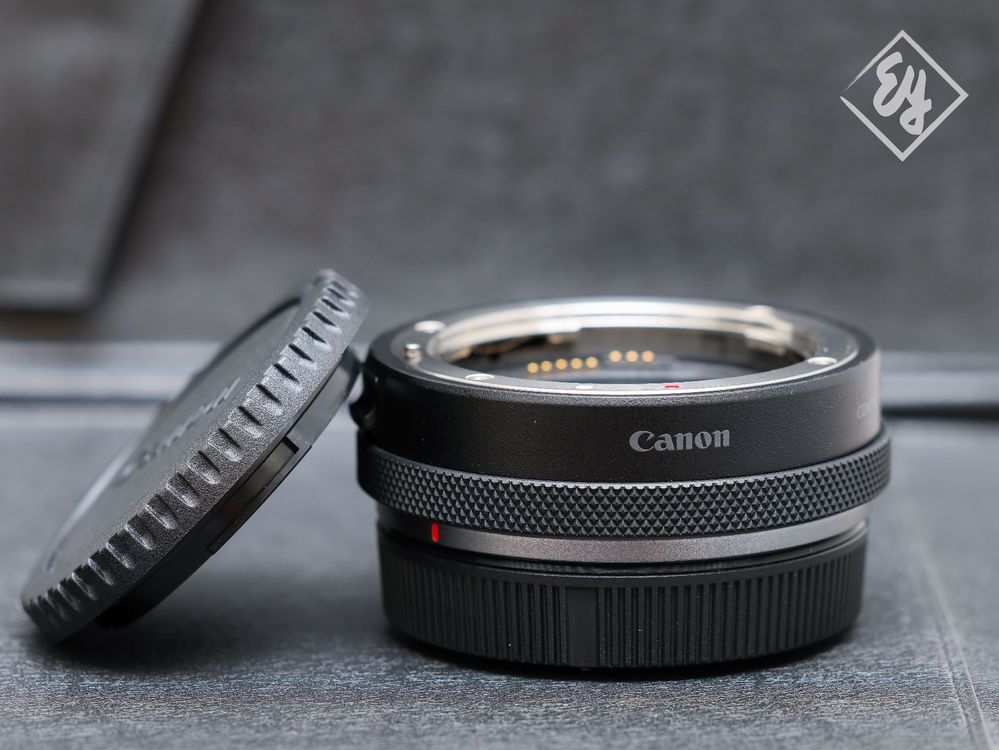 TOP Canon EF-EOS R Adapter (EF-Obj.-RF-Geh.) m. Kontrollring (Neu ...