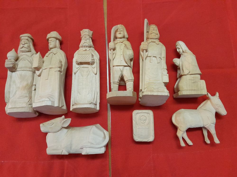 Krippenfiguren aus Holz | Kaufen auf Ricardo