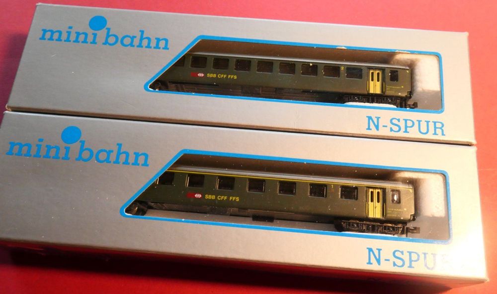 2-teiliges Set SBB-Einheitswagen EW I | Kaufen auf Ricardo