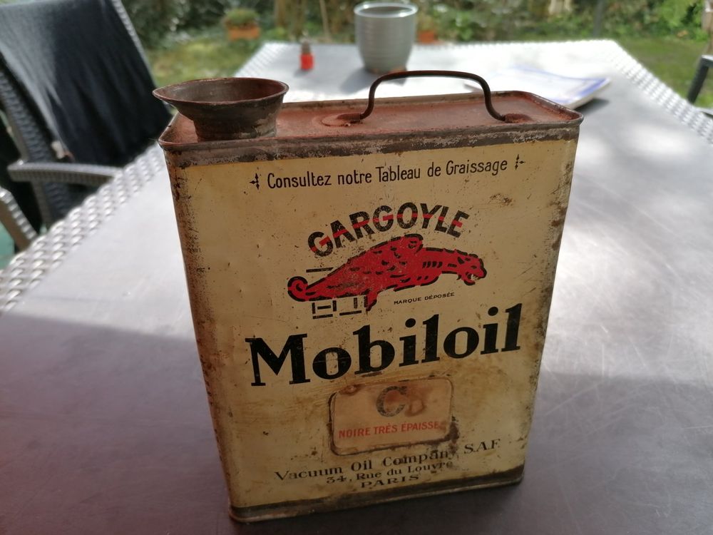 Cargoyle Mobiloil collector esso Shell BP oldtimer antik 2 l (Gebraucht ...