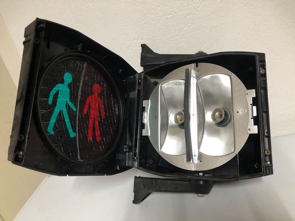 Feu piéton déco rouge vert industriel | Kaufen auf Ricardo