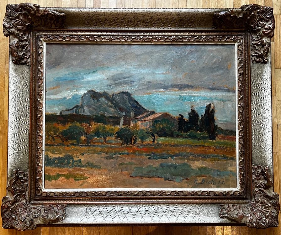 Ölbild von Karl Dick, signiert | Kaufen auf Ricardo