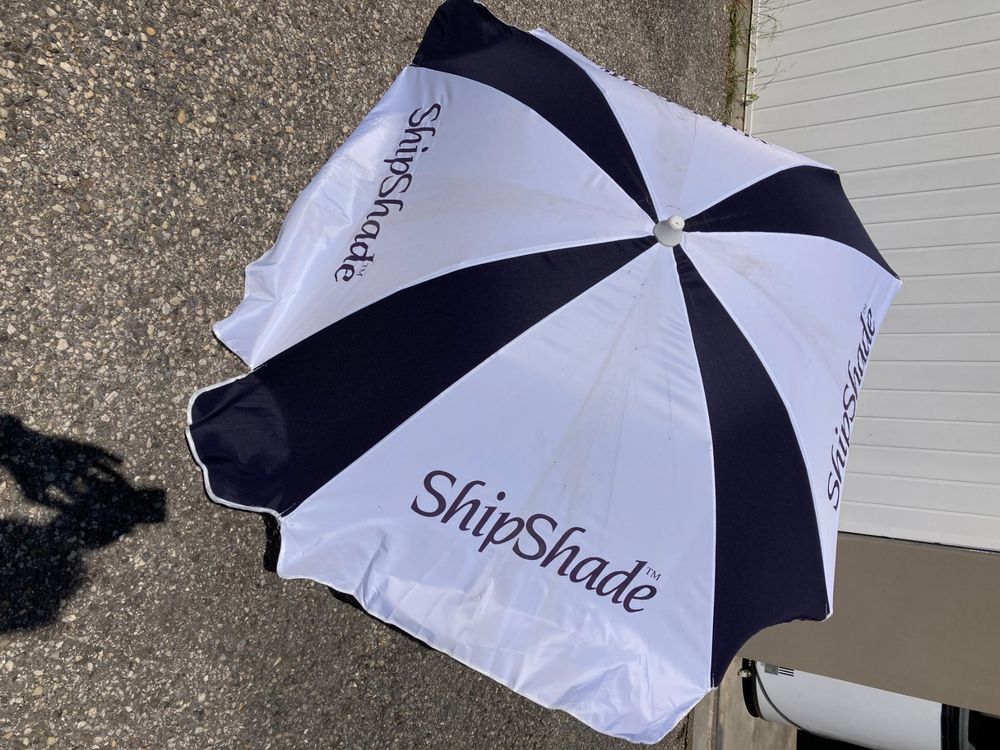 Parasol pour bateau Ø 183 cm, réglable en hauteur de 1 à 2 m | Kaufen ...