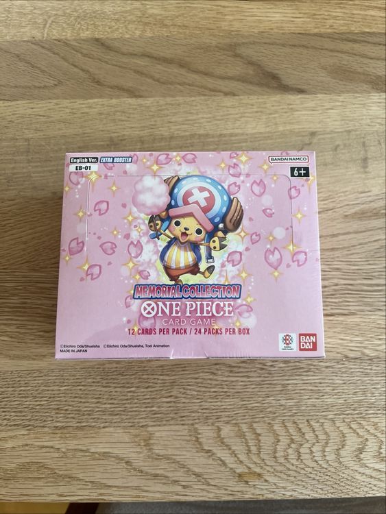 One Piece - Memorial Collection EB-01 Display (Neu und originalverpackt ...
