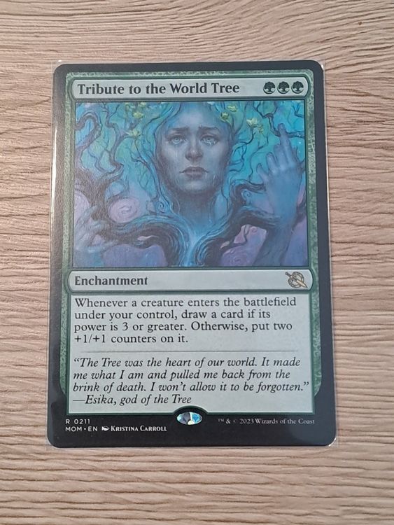 Tribute to the World Tree - MTG (Neu (gemäss Beschreibung)) in Nebikon ...