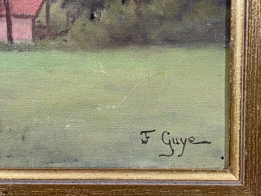 Francois Ernest Guye (1865-1938) Gemälde (Gebraucht) in Root für CHF 10 ...