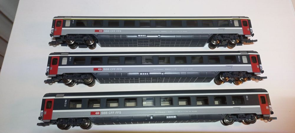 3x Roco H0 1:87 SBB EuroCity Apm & Bpm (Gebraucht) in Olten für CHF 178 – mit Lieferung auf ...