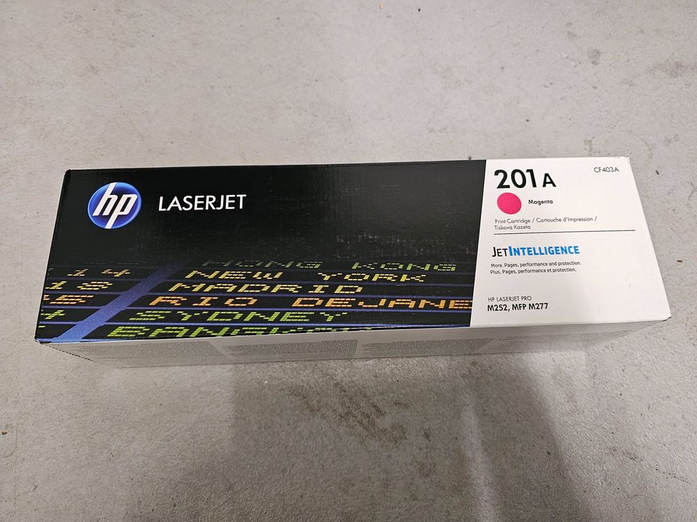 Original HP Toner 201A Magenta | Kaufen auf Ricardo