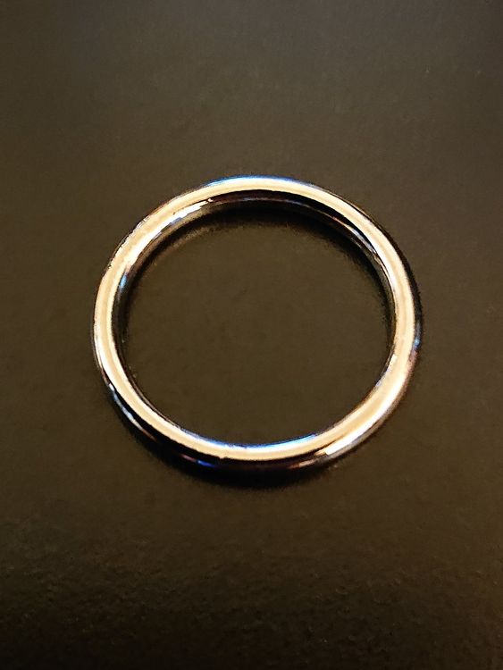 NEU - Metall O-Ring O Ring 25mm 2.5cm Durchmesser - Silber (Neu und ...