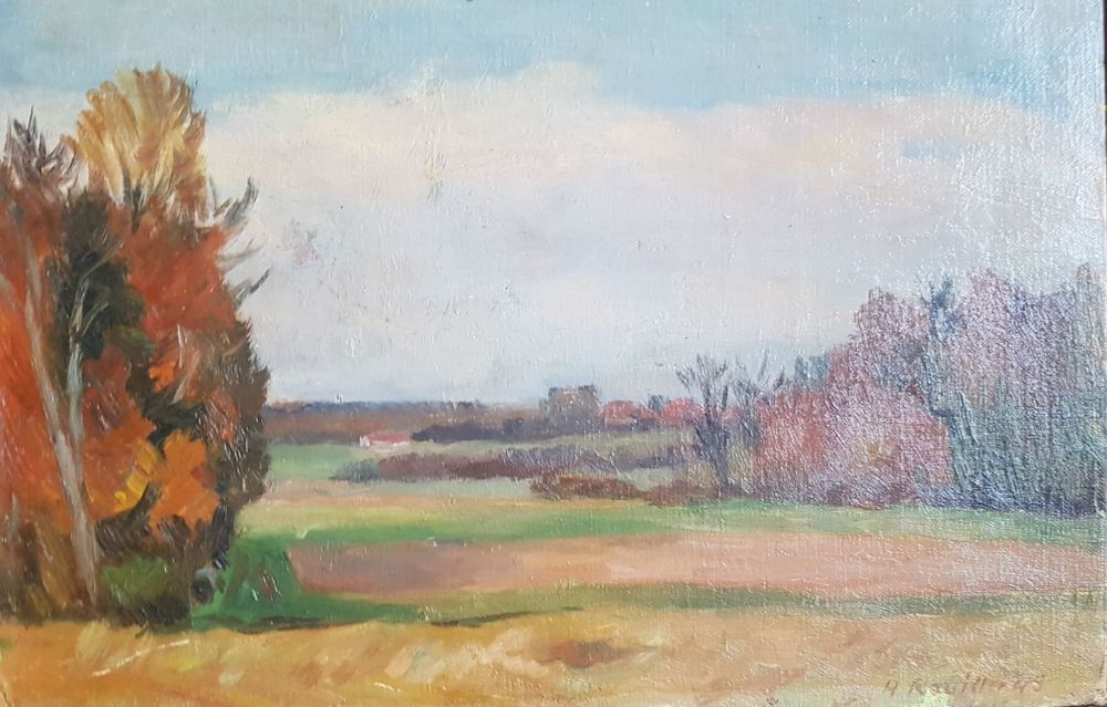 A. ROUILLER (1901-1977)paysage campagne (Gebraucht) in Lausanne für CHF 80 – mit Lieferung auf ...