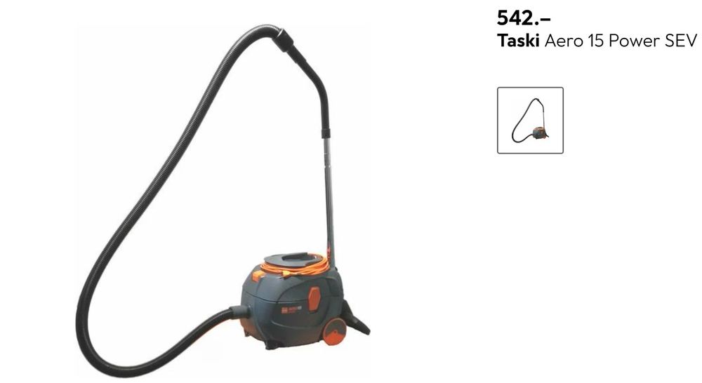 Taski Industriestaubsauger Aero 15 Power (Gebraucht) in Arlesheim für ...