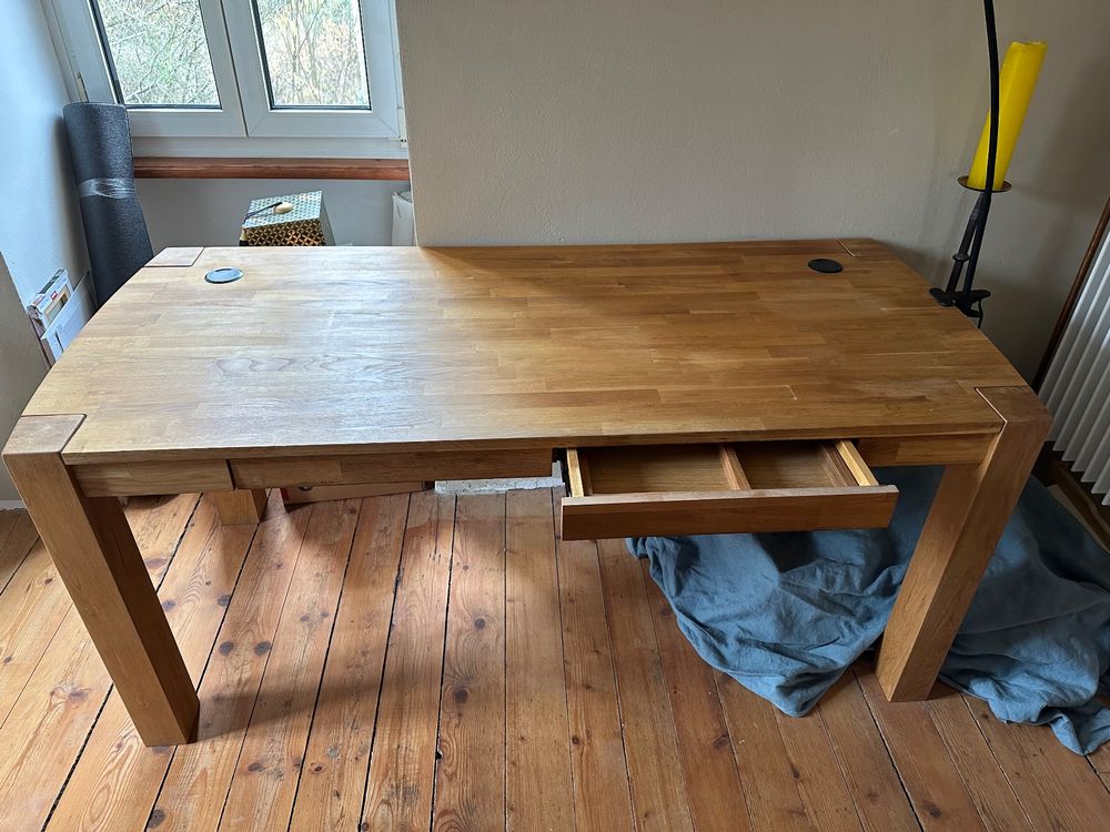 Stilvolle Jysk Schreibtisch Eiche Bild