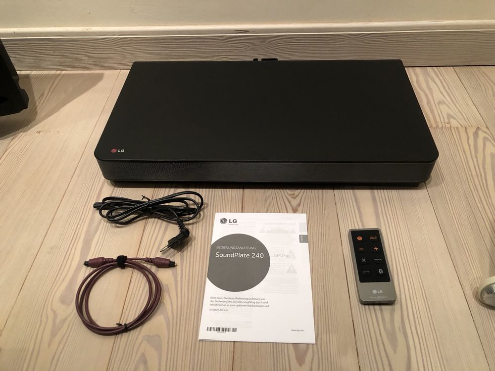LG Soundplate 240 Bluetooth, Wireless SoundSync (Gebraucht) in ...