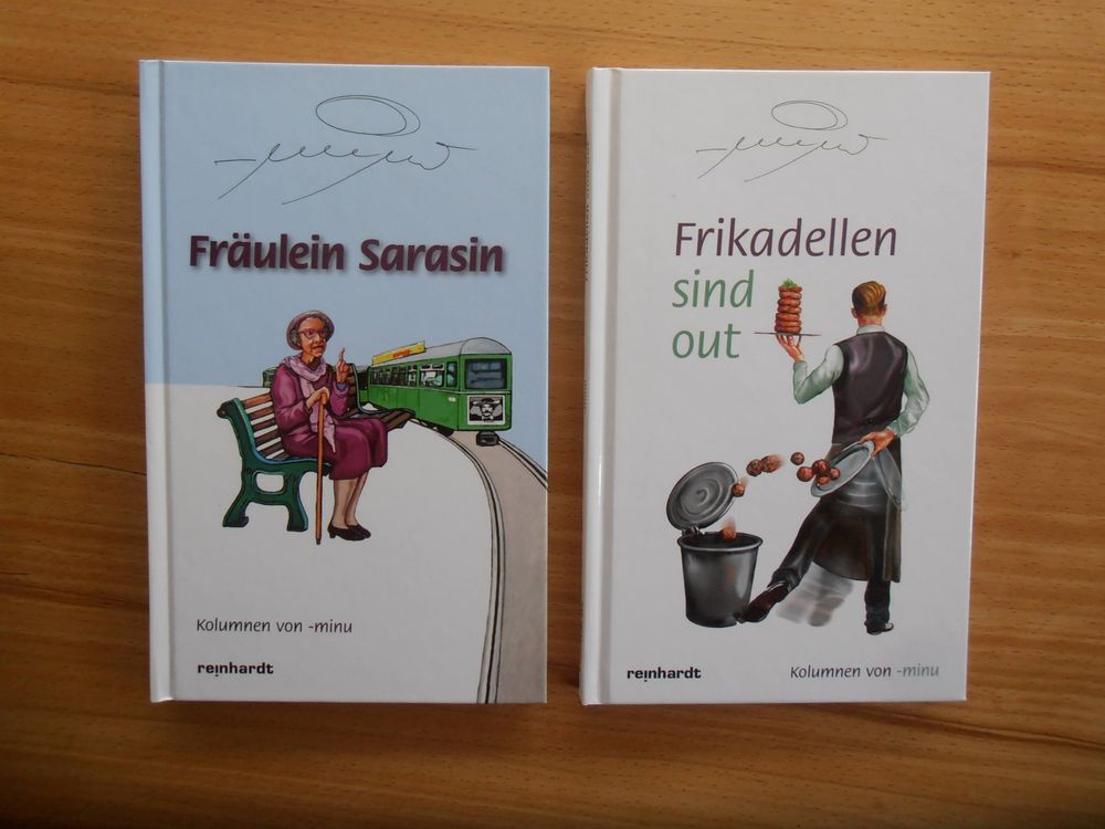 Zwei Bücher von -minu (Basel) - Kolumnen | Kaufen auf Ricardo