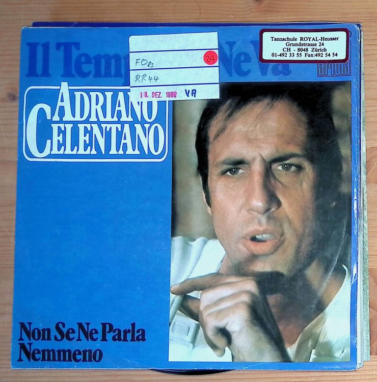 Adriano Celentano - Il tempo Se Ne Va Single 7 | Acheter sur Ricardo