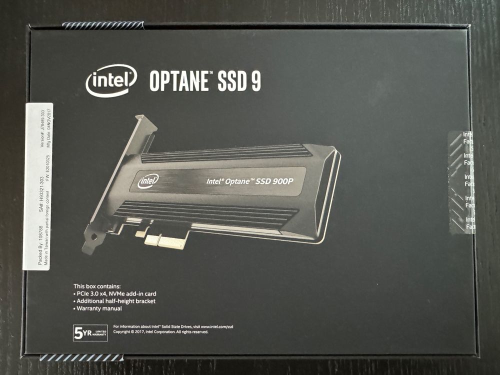 Intel Optane 900P SSD 280GB/Sabre Raven Card/Star Citizen | Acheter sur ...