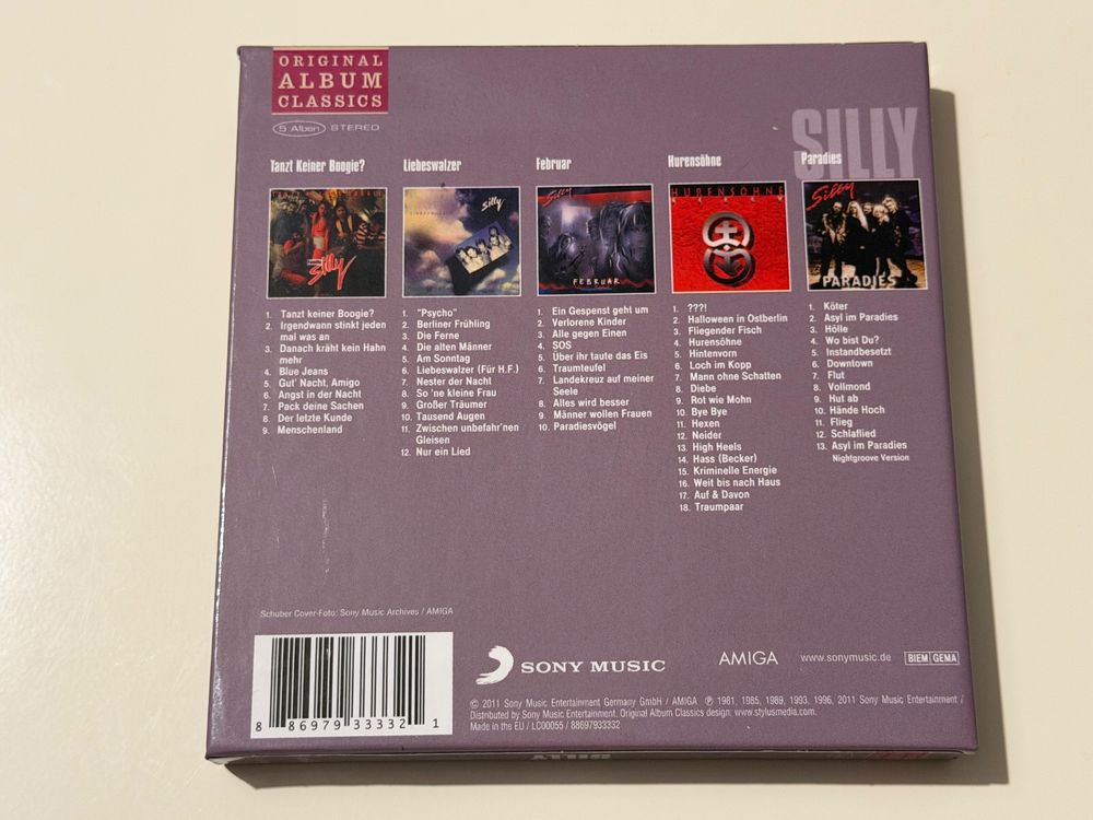 Silly – Original Album Classics –5 CDs Box (Gebraucht) in Altstätten SG ...
